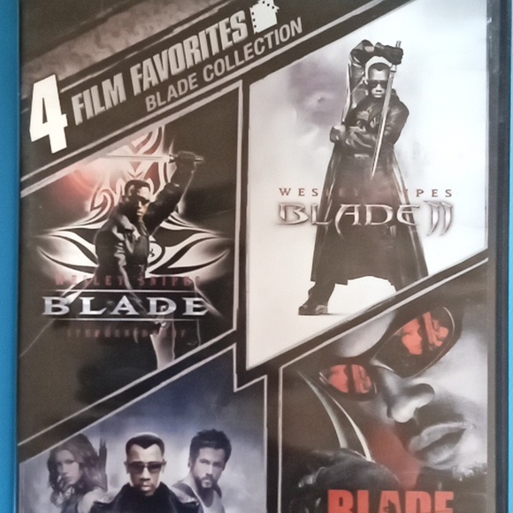 Marvel | Media | 4 Film Favorites Blade Collection On Dvd Wesley Snipes ...